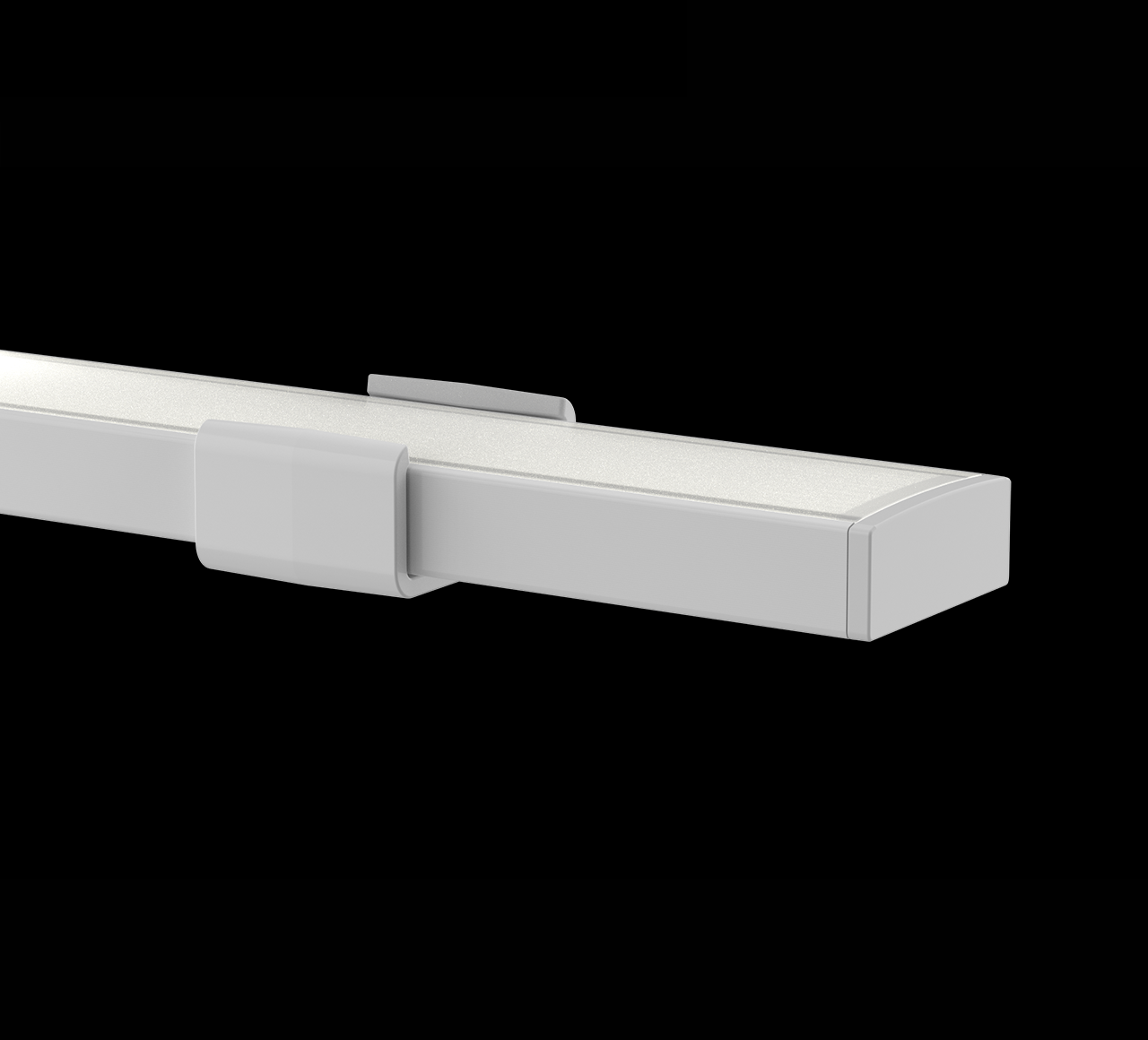 Polymer Low-Profile Surface-Mount Channel - Alloy LED