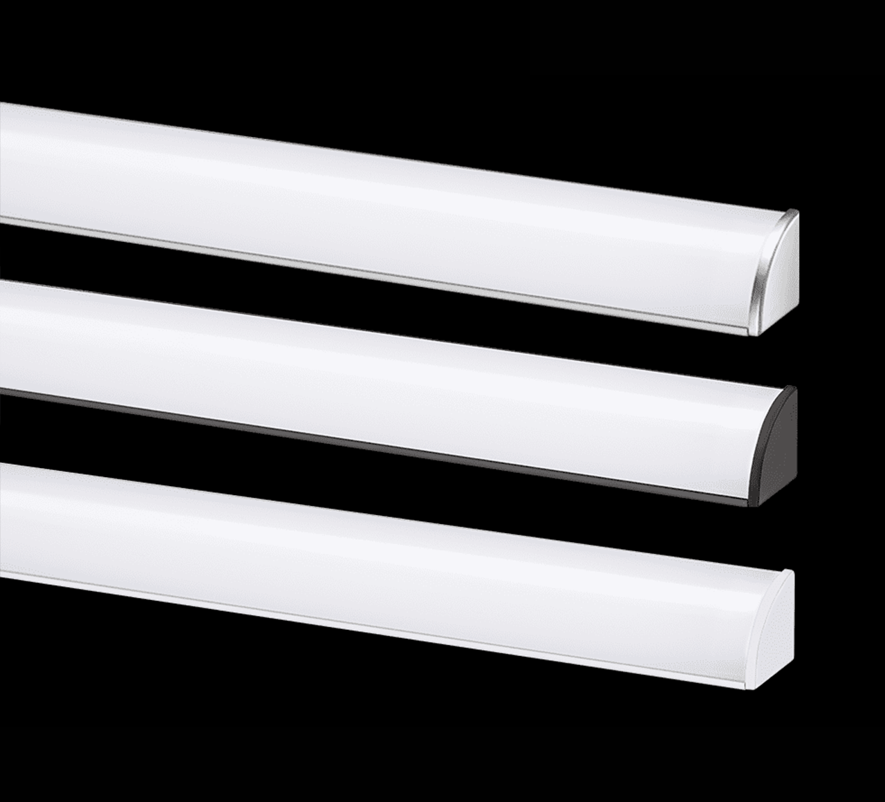 Aluminum Channels for LED Tape Lights - Alloy LED
