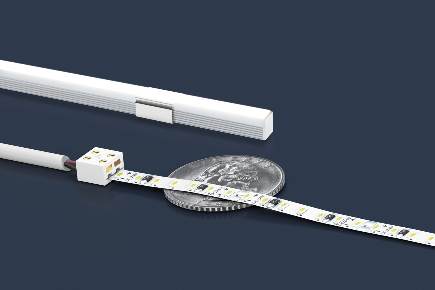 Surfa Square Channel for RazorLine Tape Lights Aluminum Channel - Alloy LED